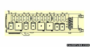 2000-2007 Mercedes-Benz C-Class W203 Fuses & Relays