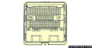 2003-2009 Volkswagen Transporter T5 Fuse Box Diagram