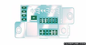 2006-2014 Vauxhall/Opel Corsa D fuse box diagram