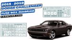 2015-2019 Dodge Challenger fuse box diagram