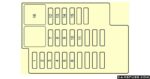 2011-2014 Mazda 2 fuse box diagram (DE)