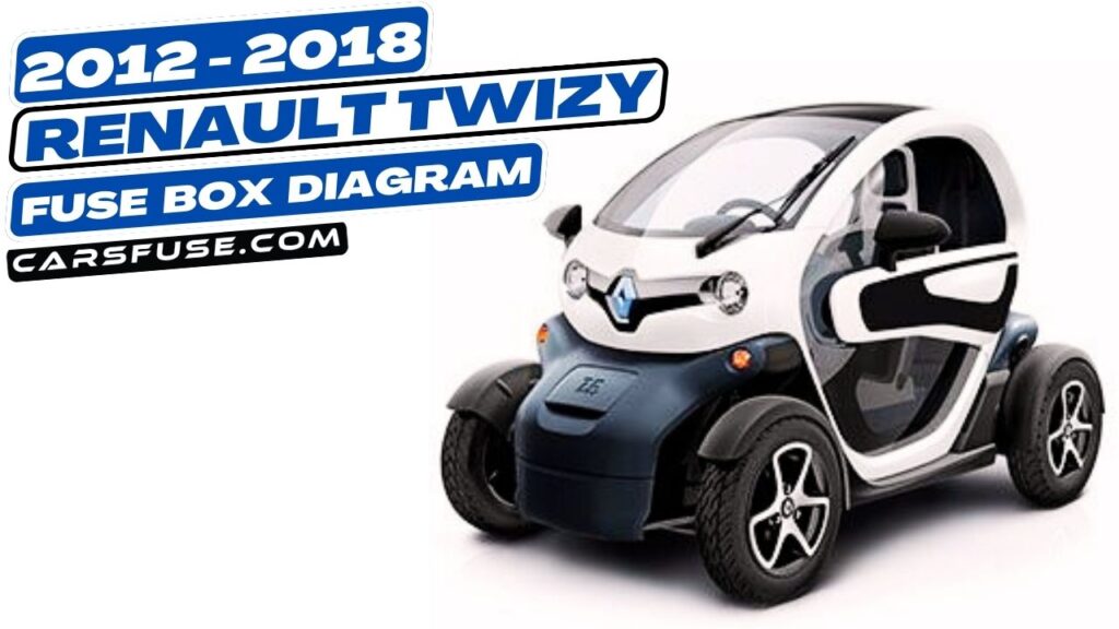 2012-2018 Renault Twizy fuse box diagram
