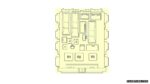 2005-2013 Toyota HiAce (H200) fuse box diagram