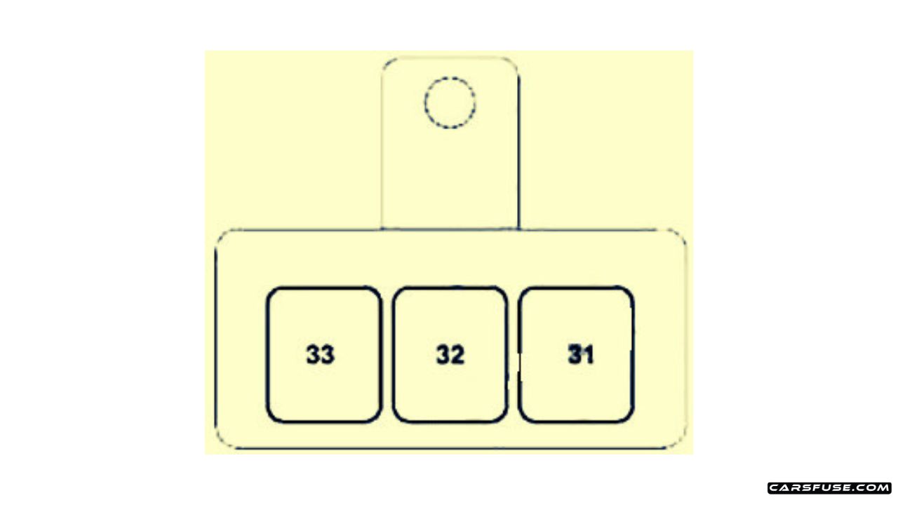 2006-2017 Mitsubishi Pajero / Shogun (V80) fuse box diagram