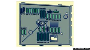 2008-2012 Audi A3 / S3 (8P) fuse box diagram