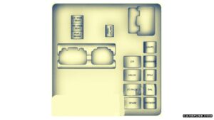 2010-2017 Chevrolet Traverse fuse box diagram