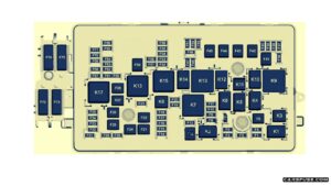 2015-2022 Chevrolet Colorado fuse box diagram