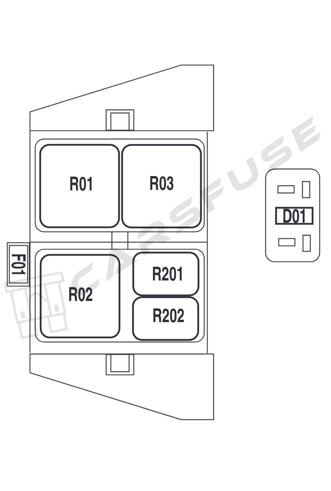 2004-2008 Ford F-150 Fuse Box Diagram